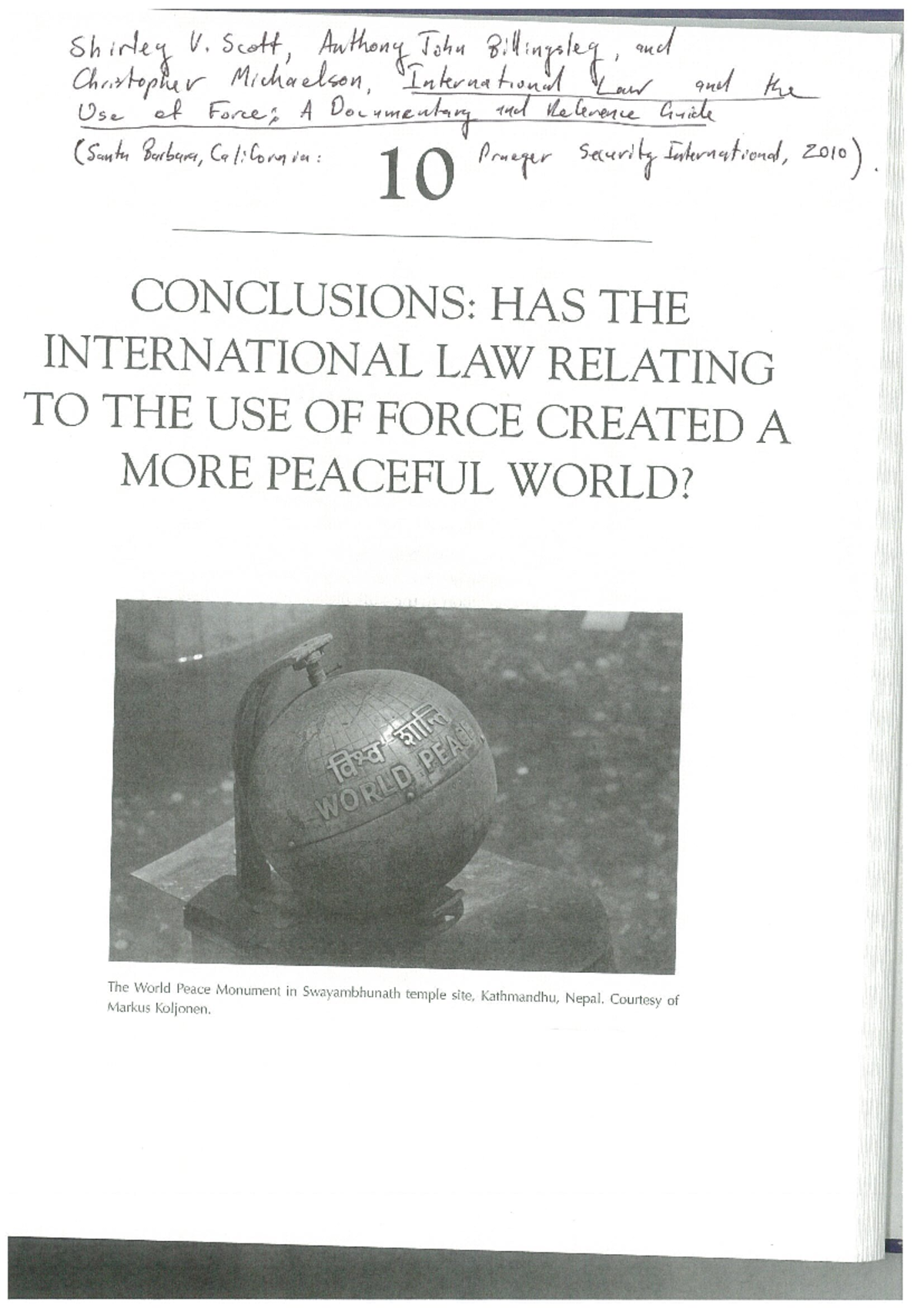 Scott - Shirley V. Scott, Anthony John Billingsleg , and Christopher ...