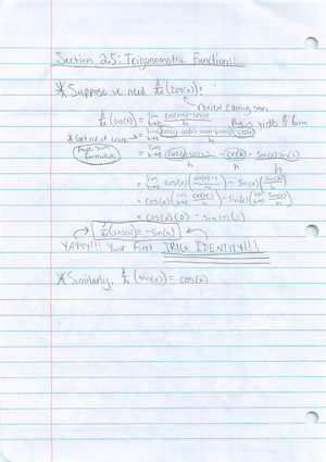Section 3.5 and 2.5 - Dr. Sean Laverty - MATH 2313 - Studocu