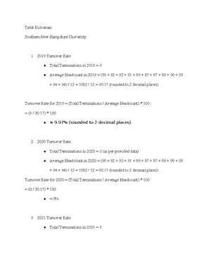 HRM 360 2-2 Assignment Data and Business Functions - 2-2 Assignment ...