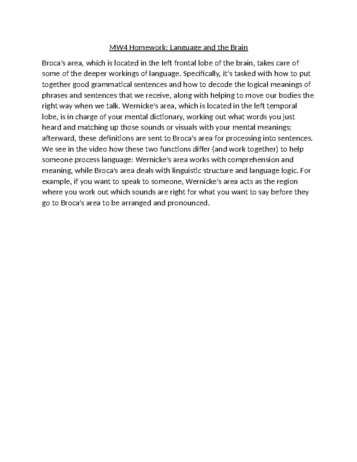 MW4 Homework - Important assignment for the course. - MW4 Homework ...