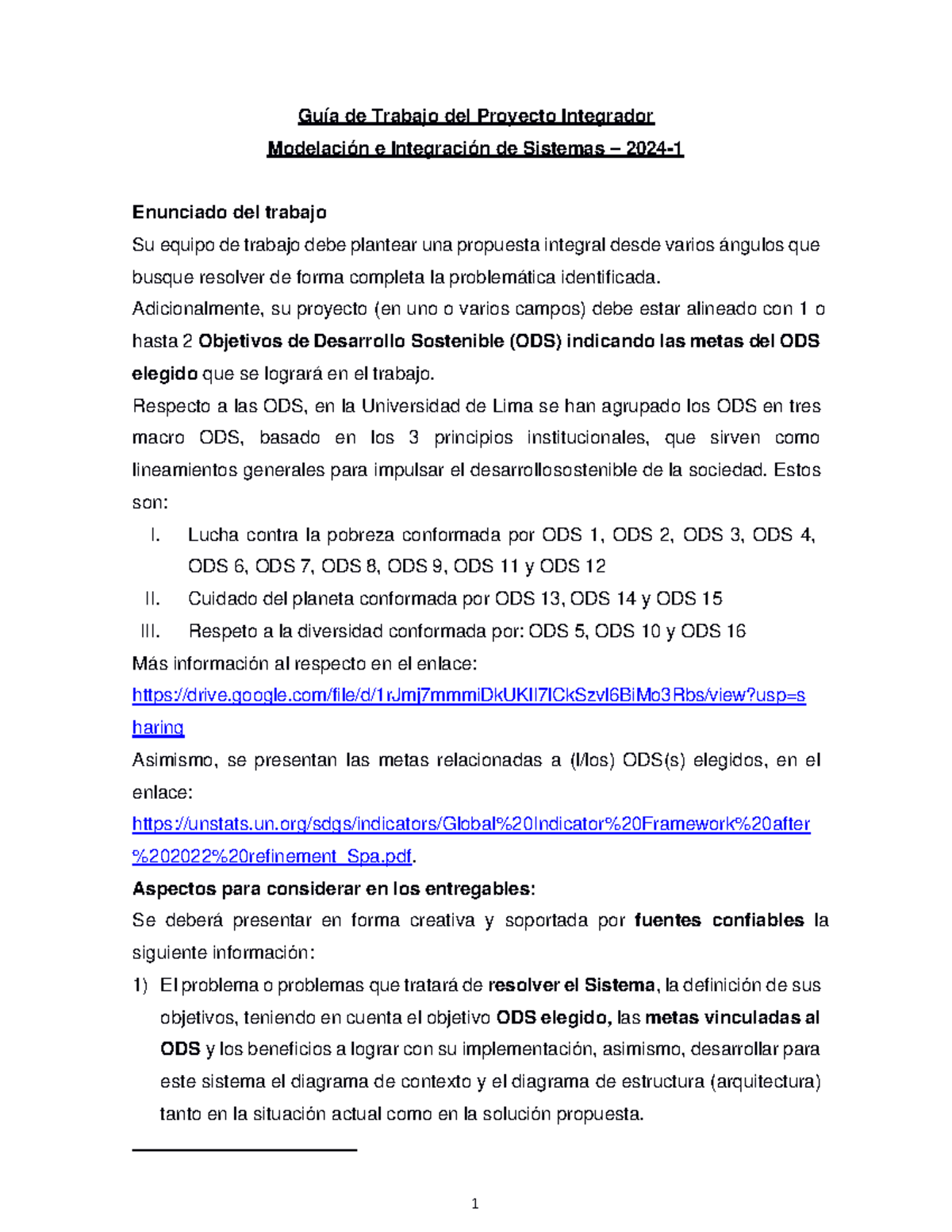Guia De Trabajo Proyecto Integrador - Guía de Trabajo del Proyecto Integrador Modelación e - Studocu