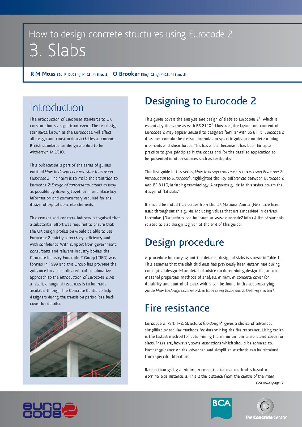 Slabs EC2 - Concrete Beam to Eurocode 2 - Designing to Eurocode 2 This ...