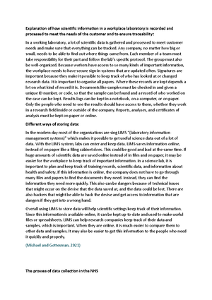 GCSE Biology Revision Notes - B1 - Cell Biology - Aug 2019 - Topic 1 ...