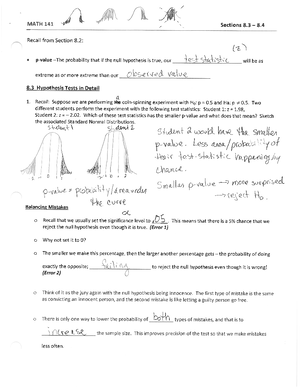 Math section 3 notes - MAT 146 - ISU - Studocu