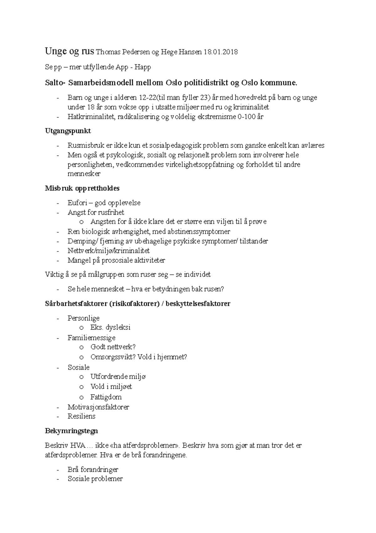 Unge og rus - 01 Se pp – mer utfyllende App - Happ Salto ...