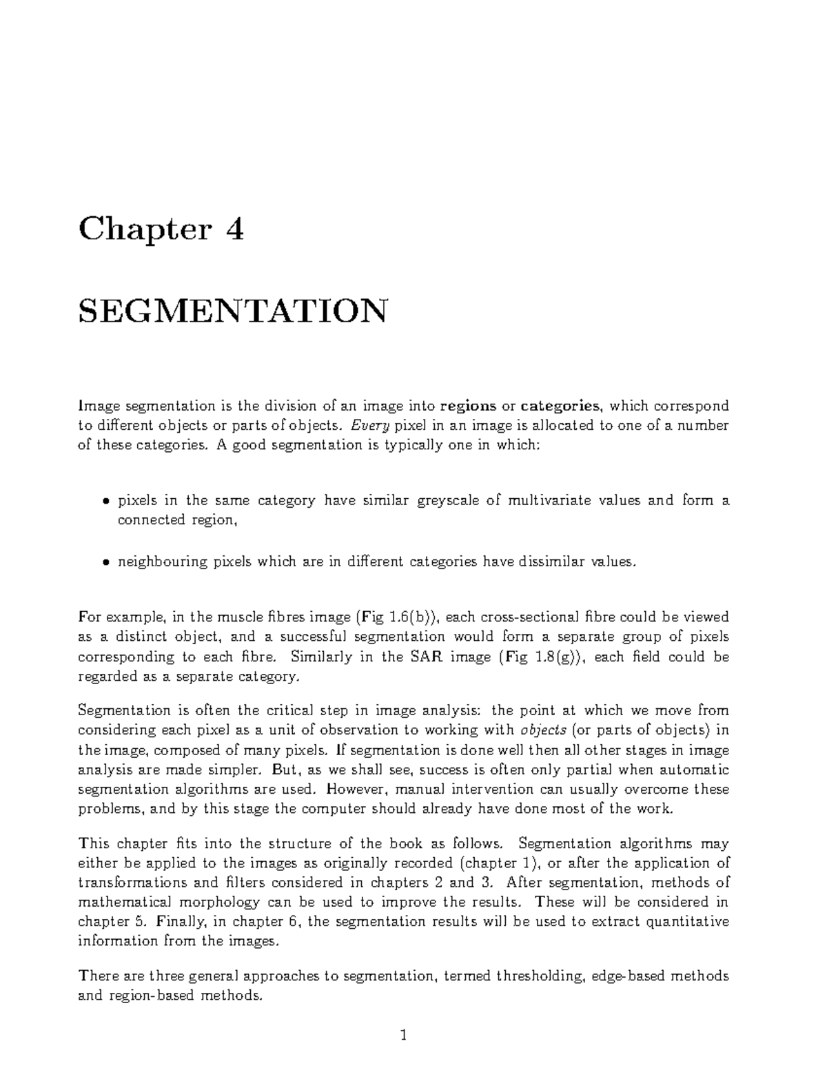 Human computer interaction - Chapter 4 SEGMENTATION Image segmentation ...