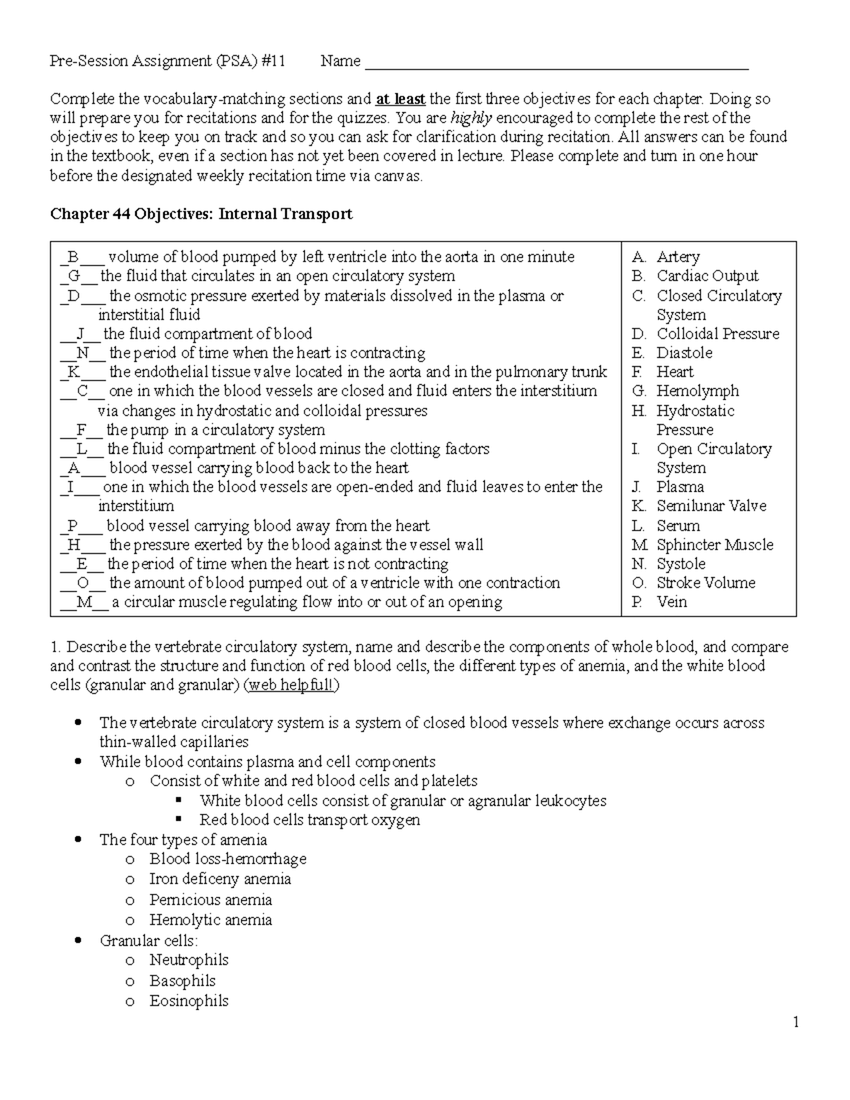 PSA 11 - PSA 11 - Pre-Session Assignment (PSA) #11 Name - Studocu