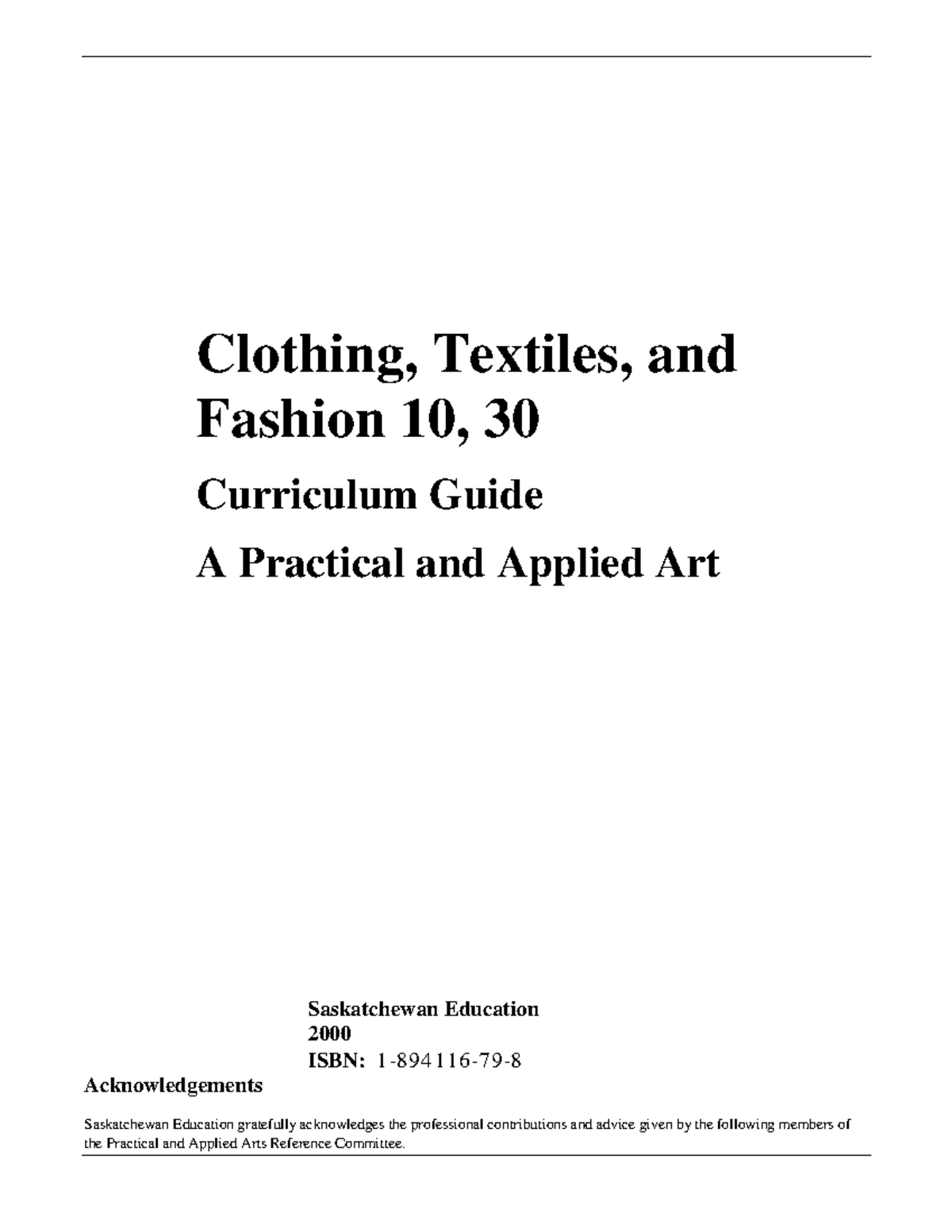 40542-Clothing Textiles and Fashion 10 30 2000 - Clothing, Textiles ...