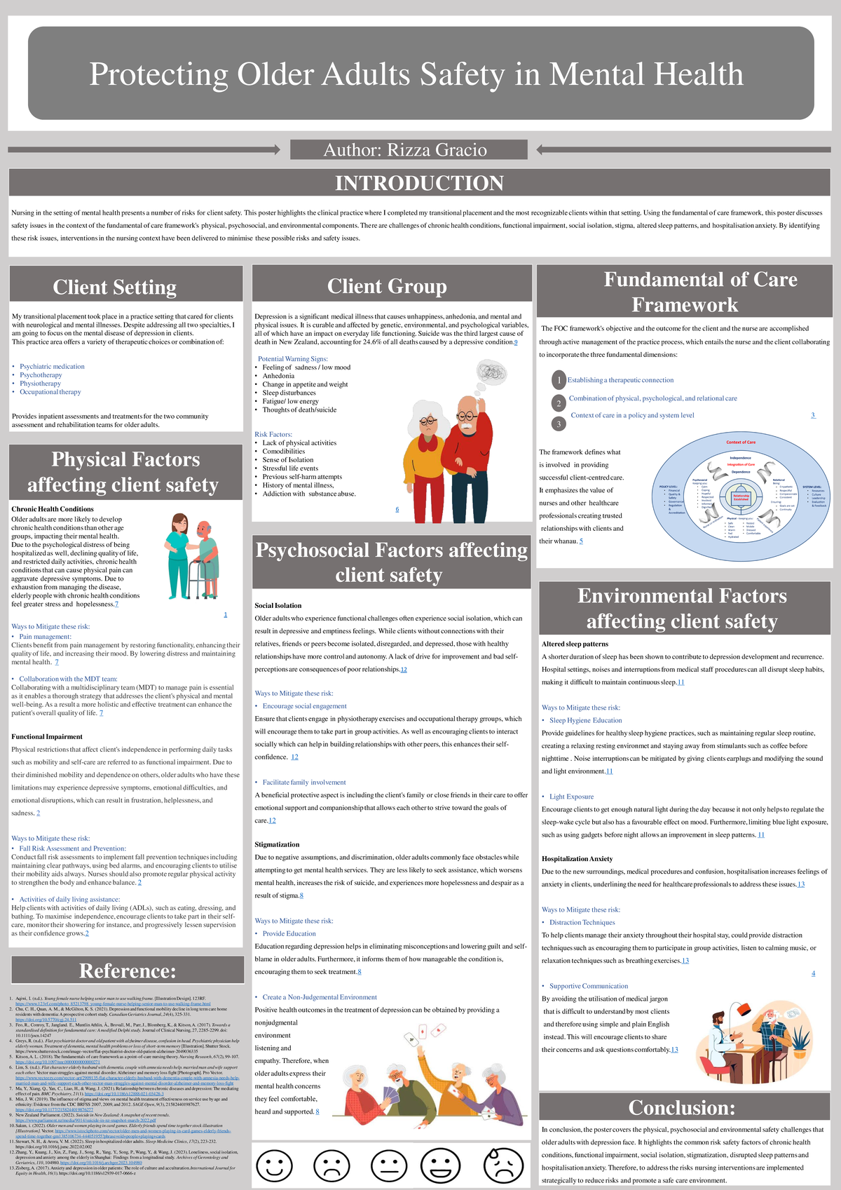 Poster Safety in depression - Protecting Older Adults Safety in Mental ...