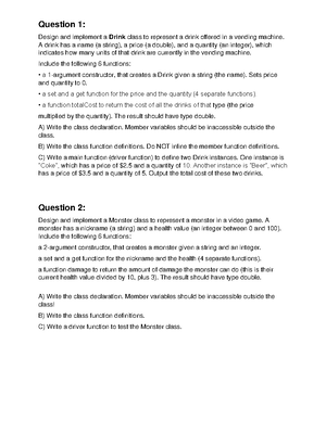 Assignment 7 - CS 3358 - Programming Assignment Binary Search Tree implementation CS 3358 ...