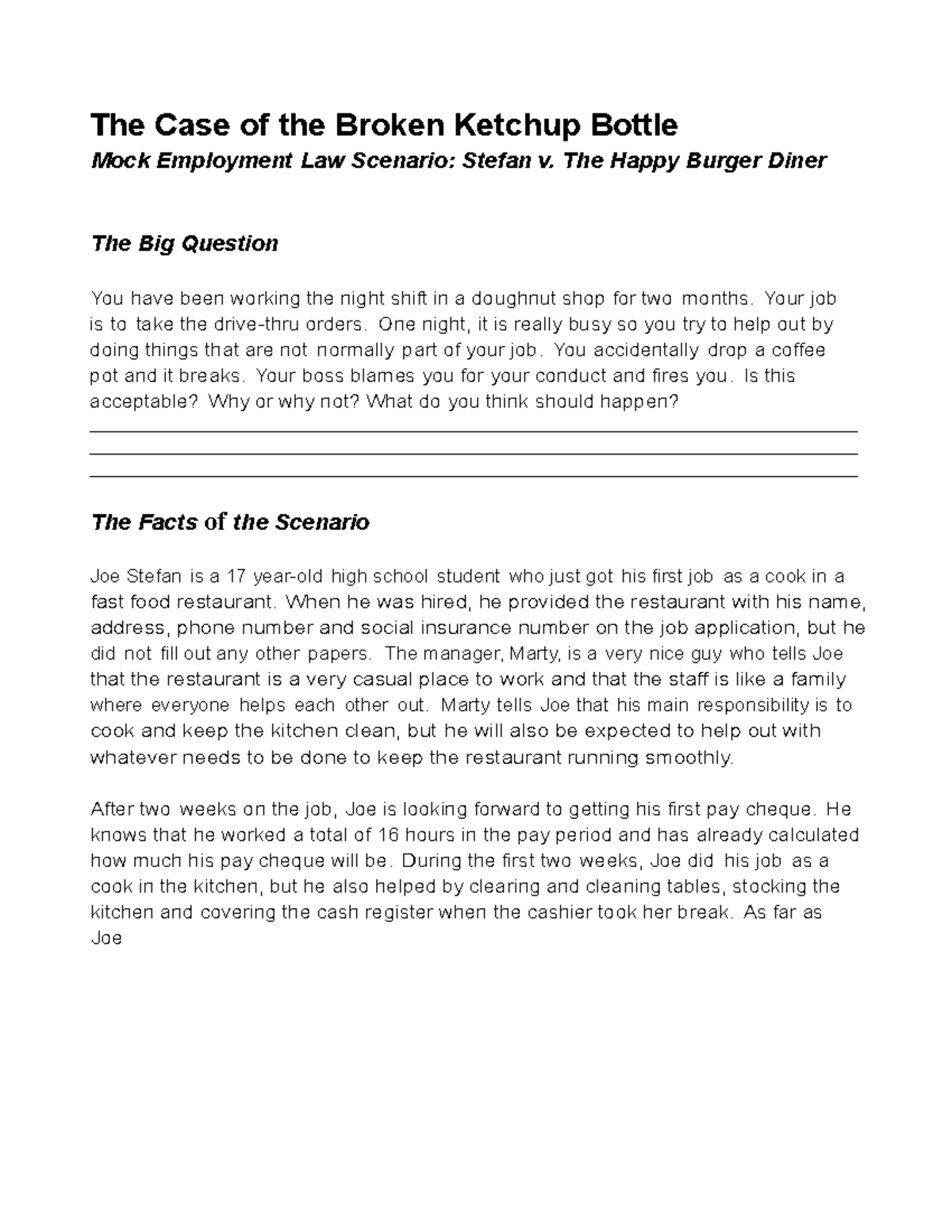 13.-Stefan-v.-The-Happy-Burger-Diner-student handout - The Case of the ...