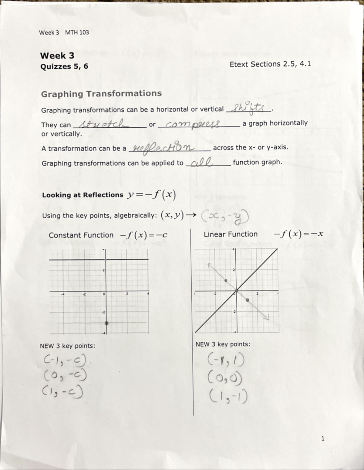 Week3 worksheet - Math103 - Studocu