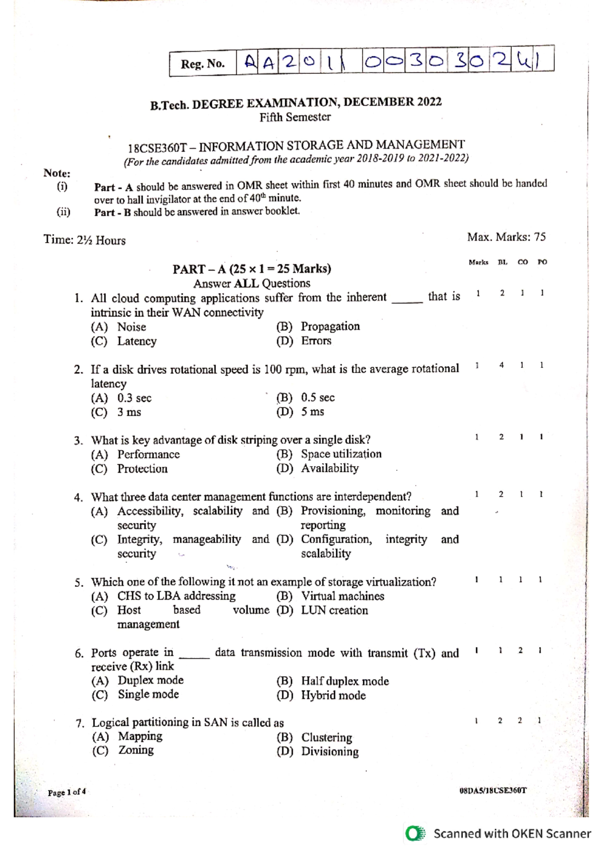 ISM 2022 - ISM 2022.pdf - Information Storage And Management - Studocu
