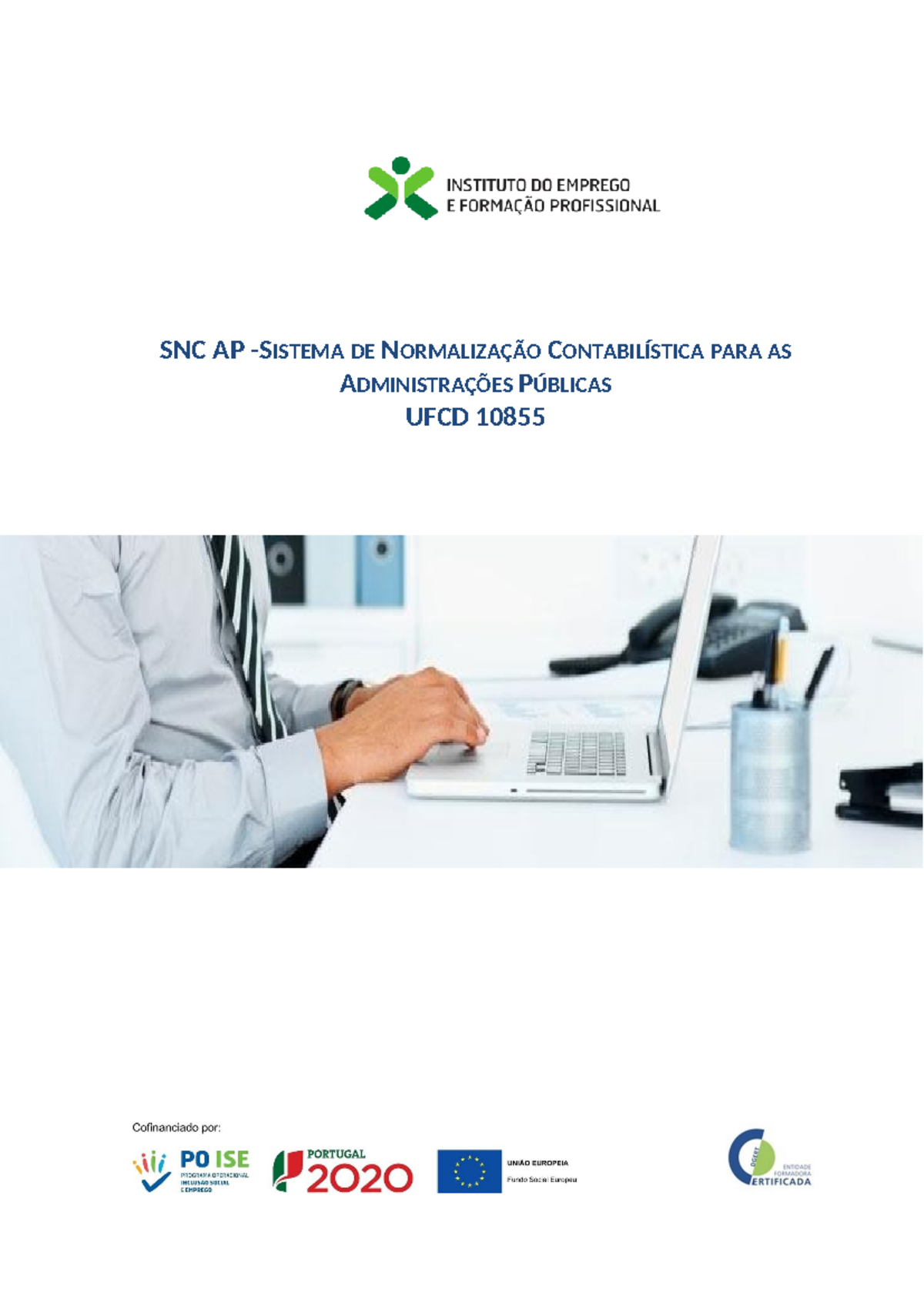 Manual UFCD 10855 - SNC AP - SNC AP -SISTEMA DE NORMALIZAÇÃO ...