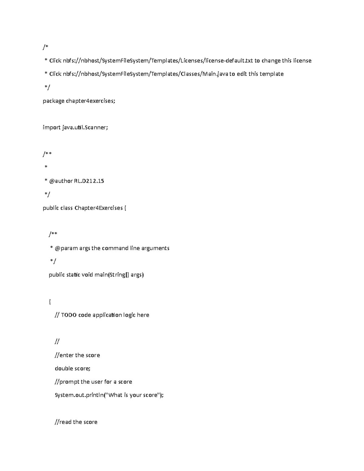 Chapter 4Javapayroll - Payroll code. - /* Click - Studocu