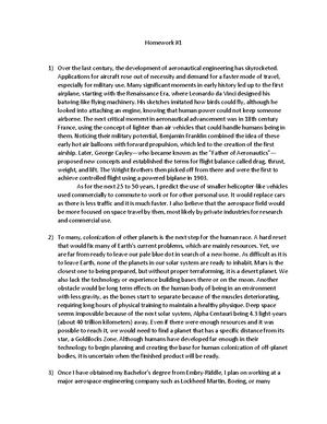 How high up is space - ... - AE 201 - Studocu