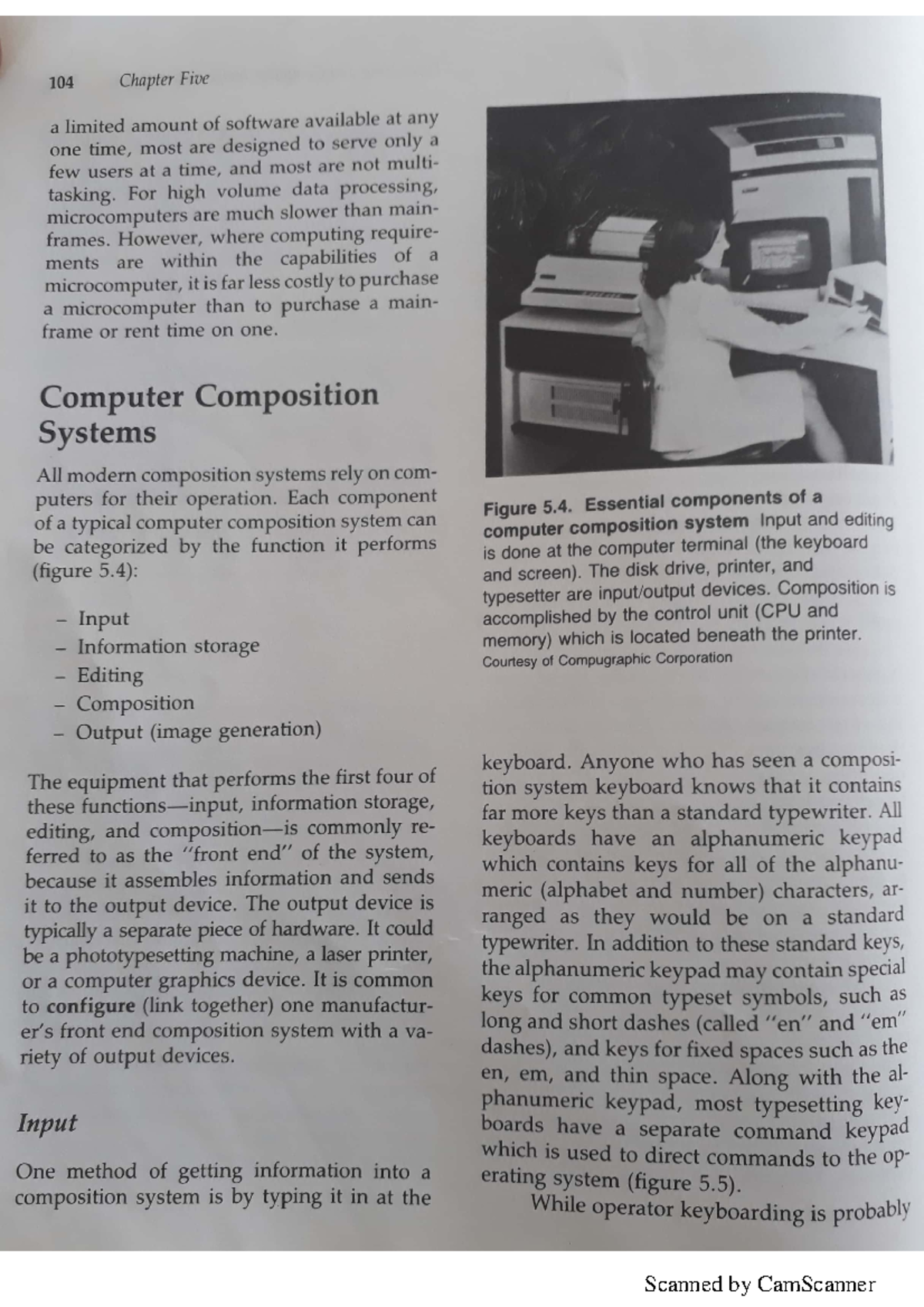 Module 3 - COMPUTER COMPOSITION SYSTEMS - Print Media Practices - Studocu