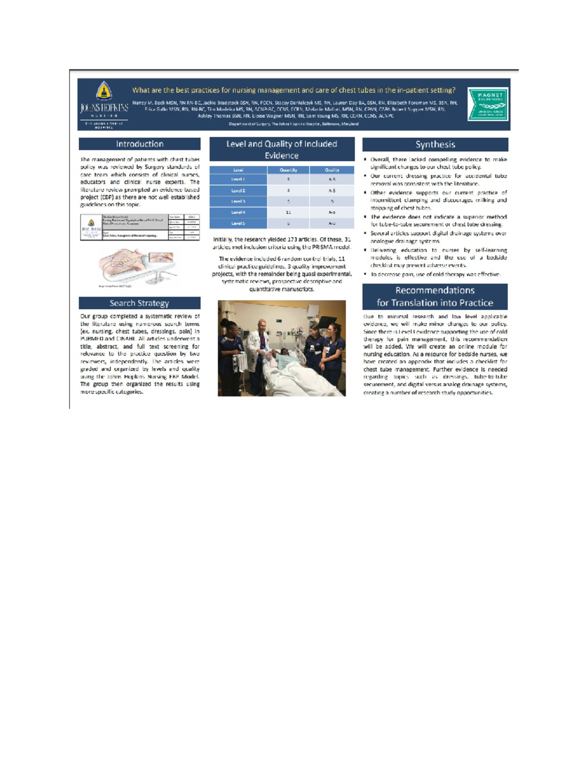 Evidence-Based Practice Poster #4 - PNS112 - Studocu