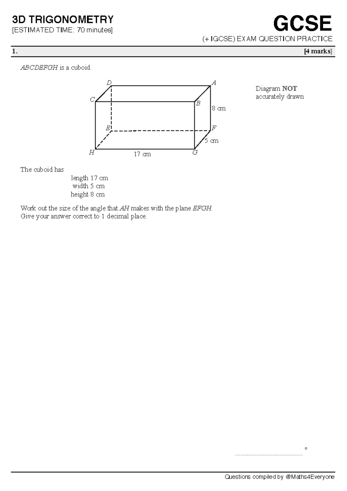 3d-trigonometry - Trigonometry and Euclidean practice - 3D TRIGONOMETRY ...