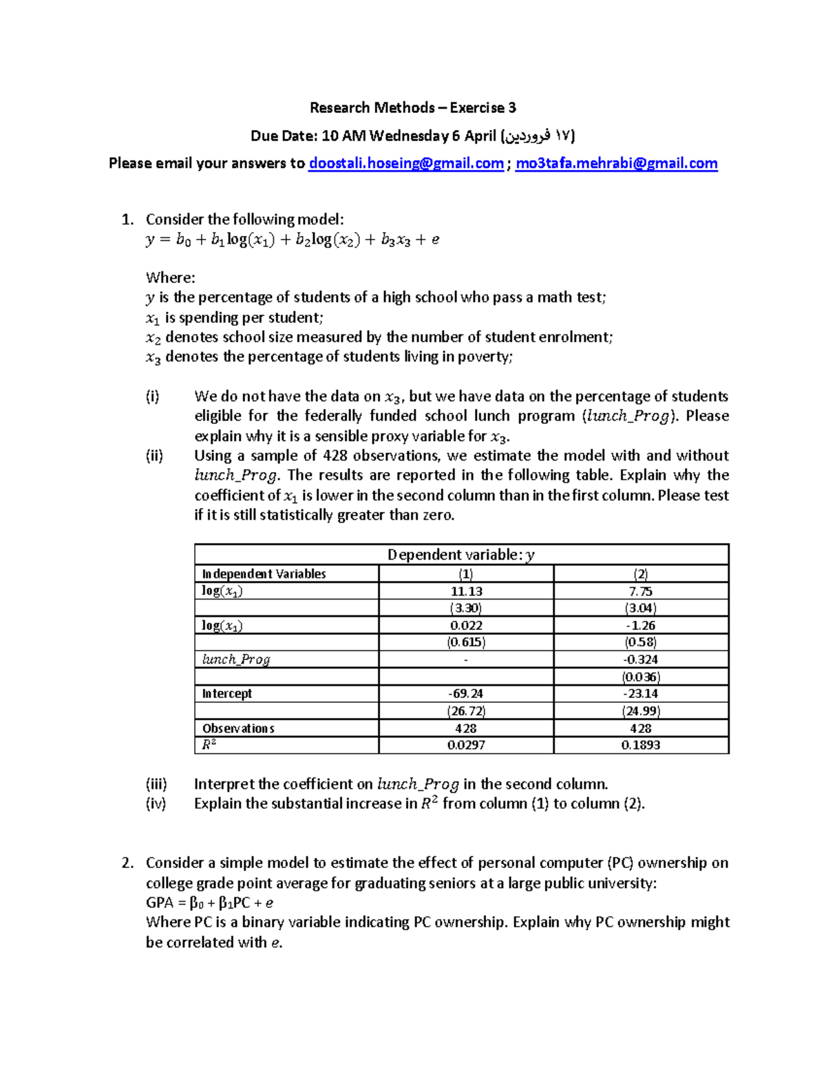 Exercise 3 Exercise 3 Exercise 3 Exercise 3 Exercise 3 of research ...