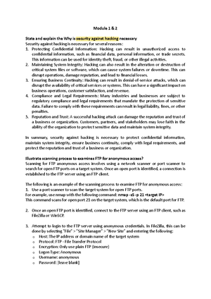 Ethical Hacking Journal - Ethical Hacking Journal 2022- Name: Jilbin ...