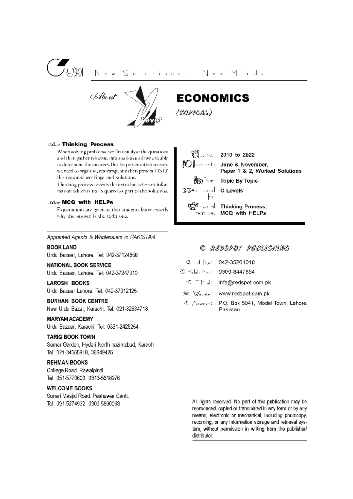 Topical solved mcq and structured questions OL Eco - CRISTO New ...