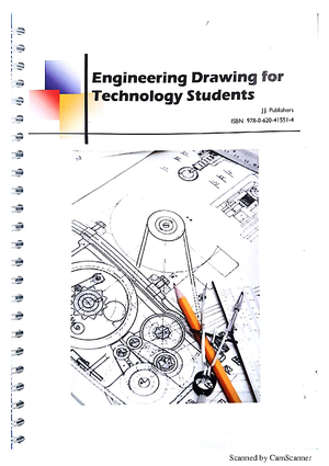 Drawing book - first year technical drawing-1 - Written by PK ...