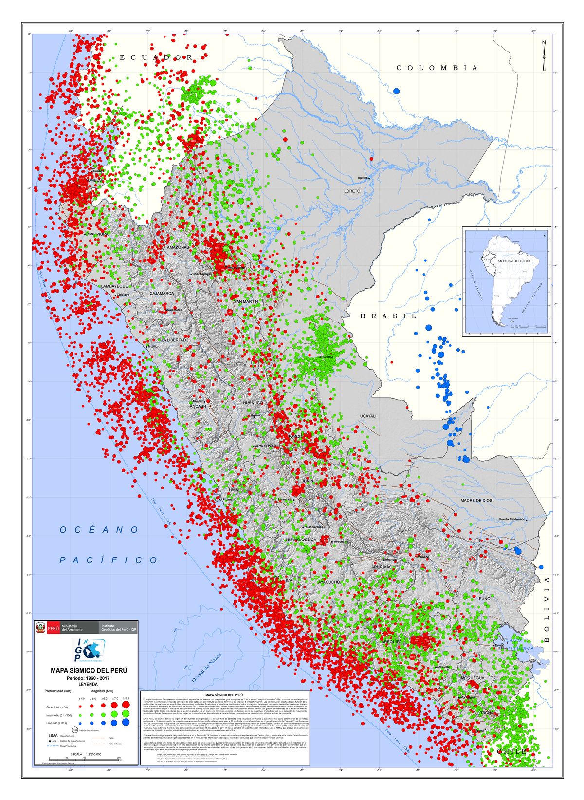 Mapa sismico 2017 b1 - Nota: B+