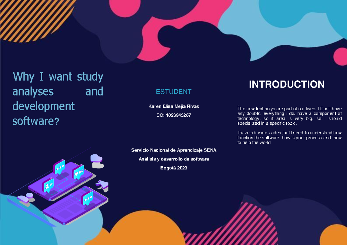 Folleto. GA1-240202501-AA1-EV03 - Why I want study analyses and development software? ESTUDENT ...