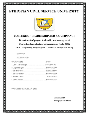 Law Blue Print (LLB) for Exit Exam ( - Ministry of Education Exam Blueprint for National Exit ...