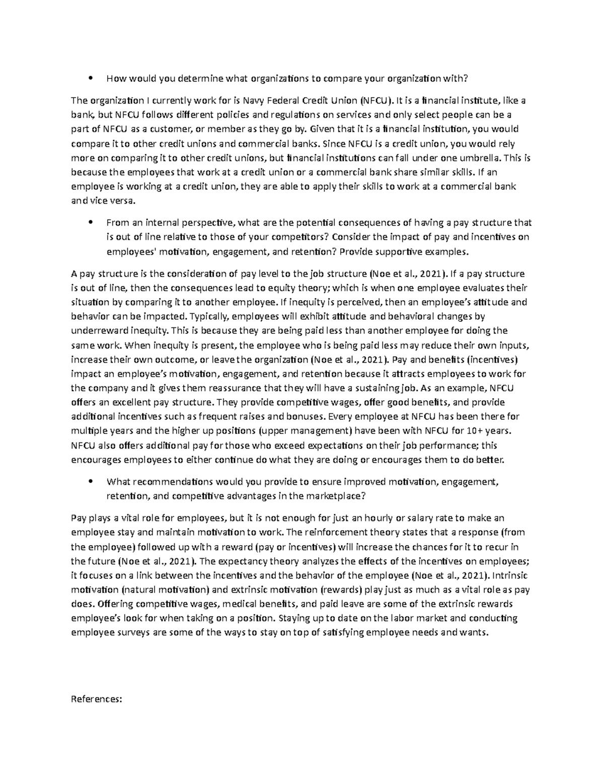 4-1 discussion - human resources management. - How would you determine ...