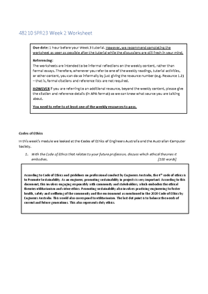 Worksheet 5 - Distinction - 48210 SPR22 Week 5 Worksheet Context ...