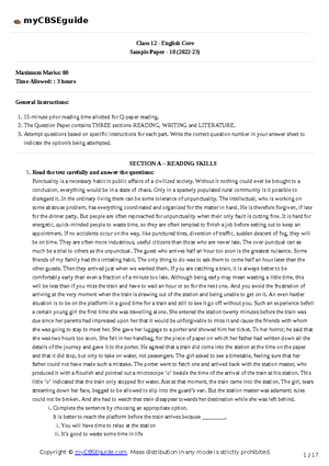 Lost Spring Notes - course work - Character Analysis Saheb e Alam was a ...