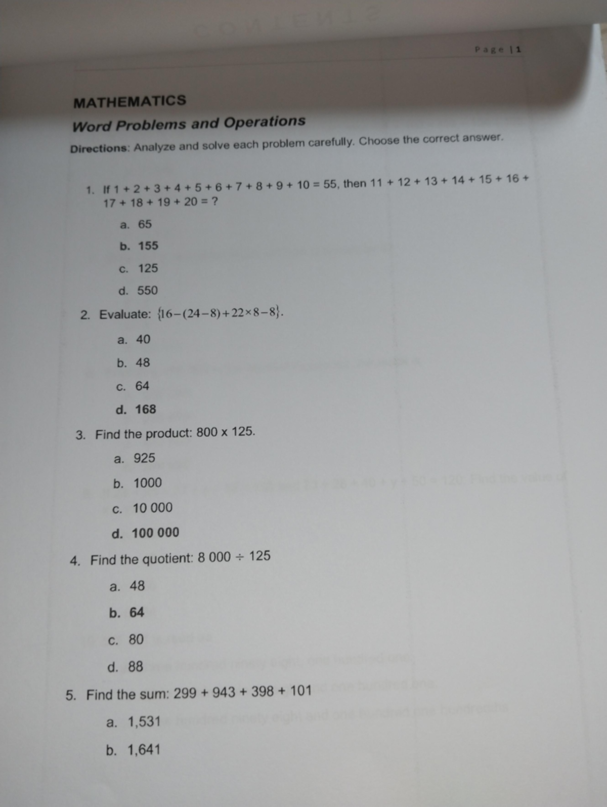 Math reviewer part 1 - Arts Appreciation - BSU - Studocu