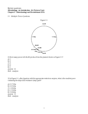 MIBO Study Guide Unit 1 - Chapter 1: Microbial Life Sections 1, 1, 1, 1 ...