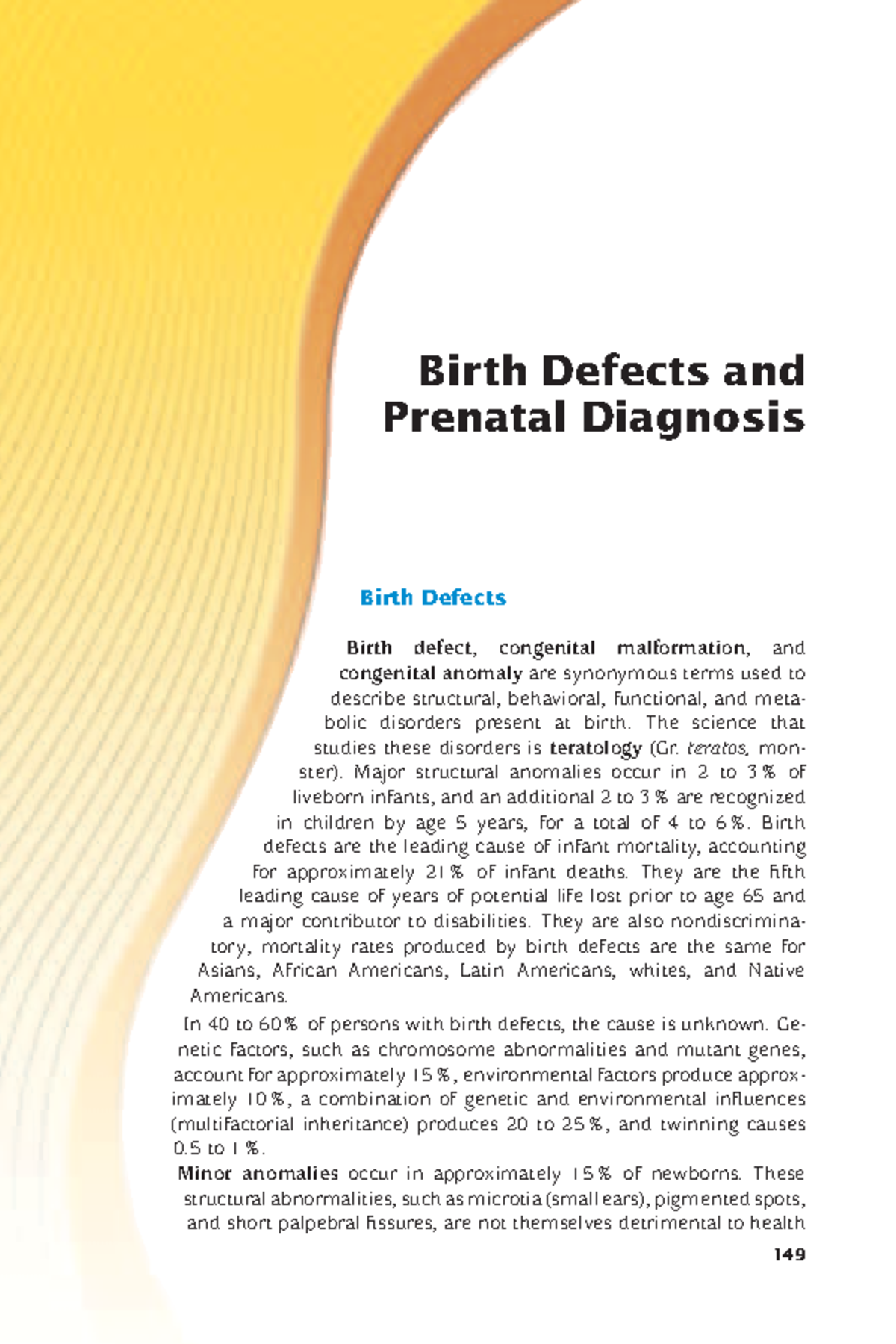 Birth Defects and Prenatal Diagnosis Bir 241003 123602 - c h a p t e r ...