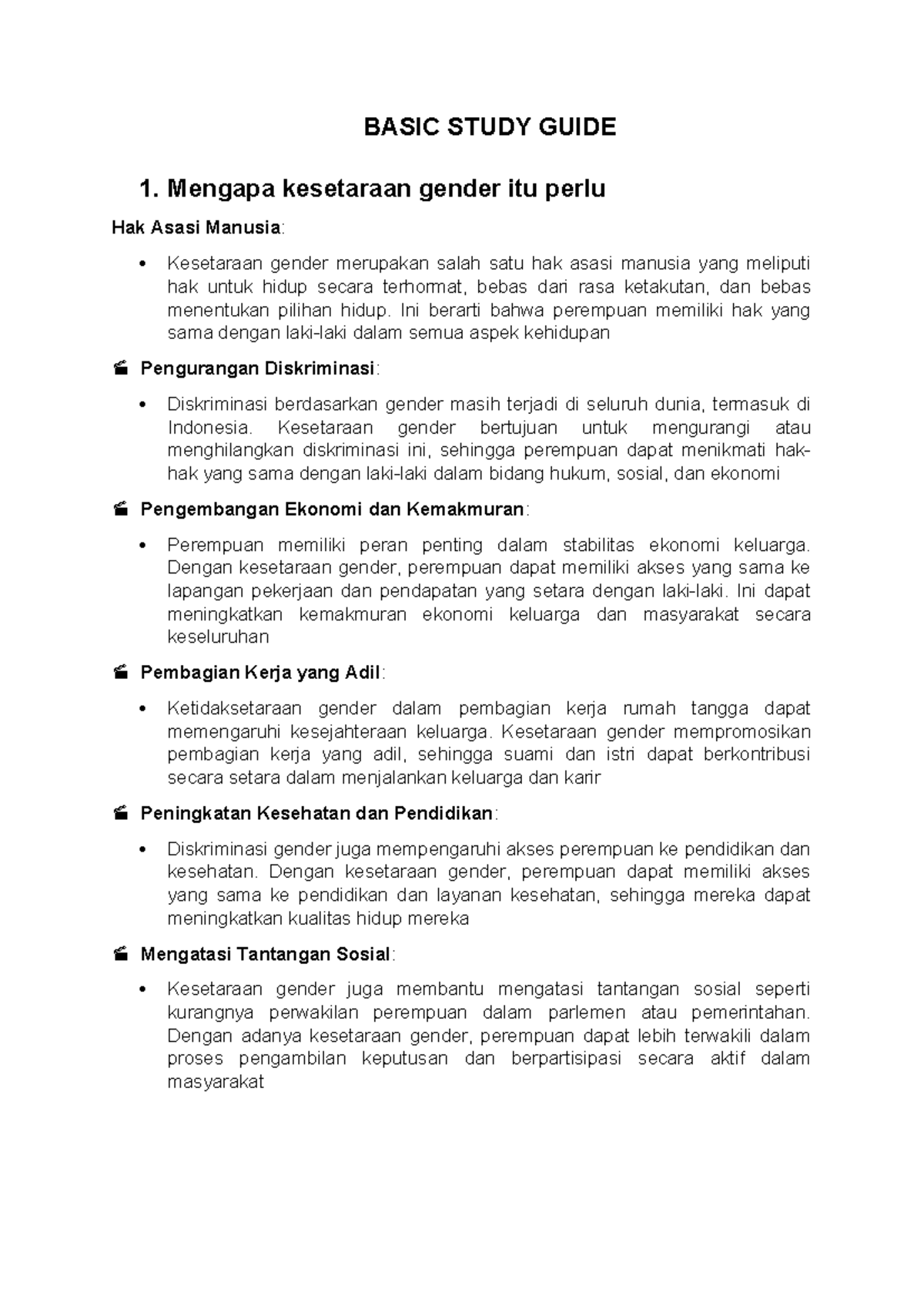 Basic Study Guide - this is about side hustle - BASIC STUDY GUIDE 1 ...