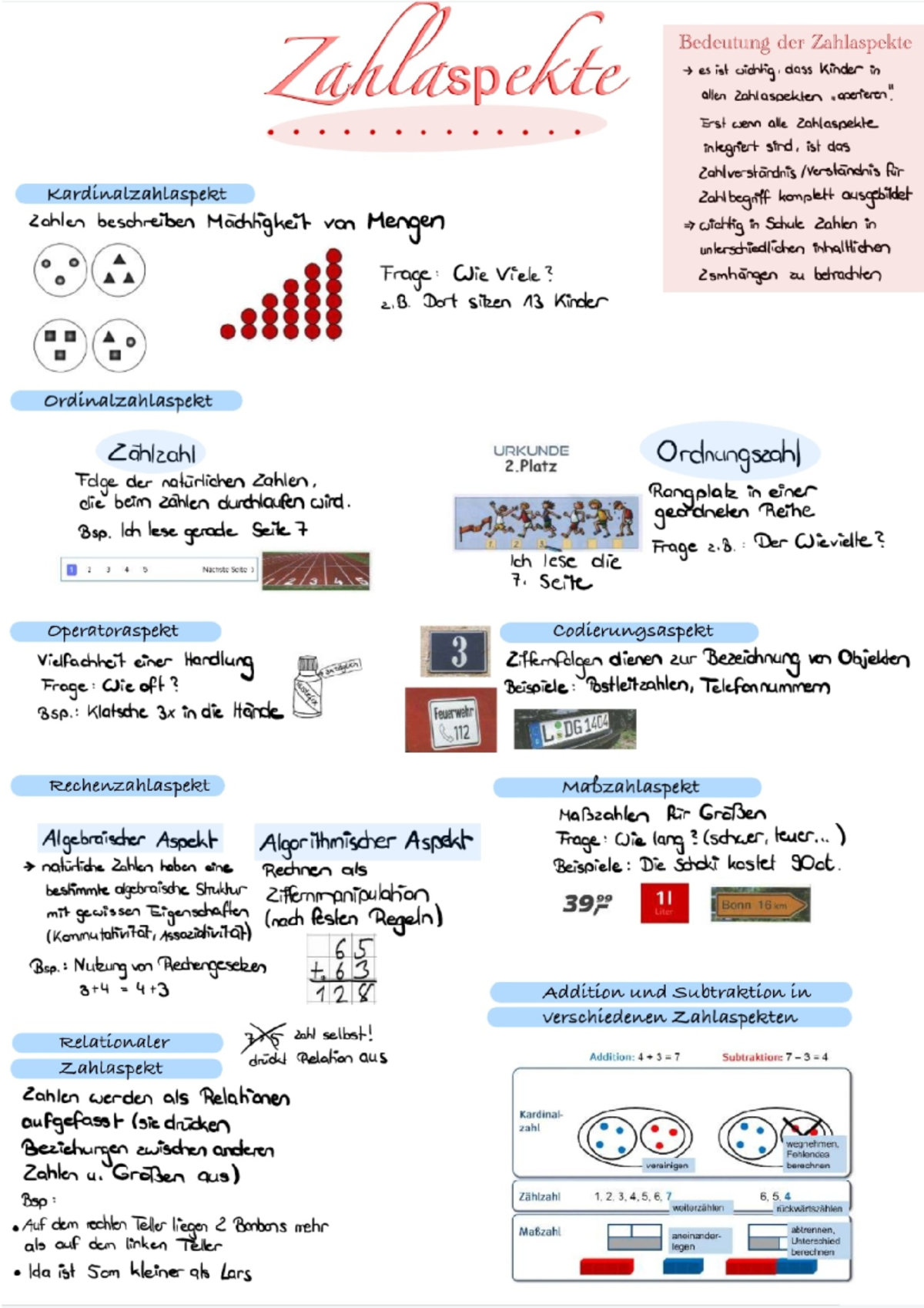 Didaktik der Arithmetik - Studocu
