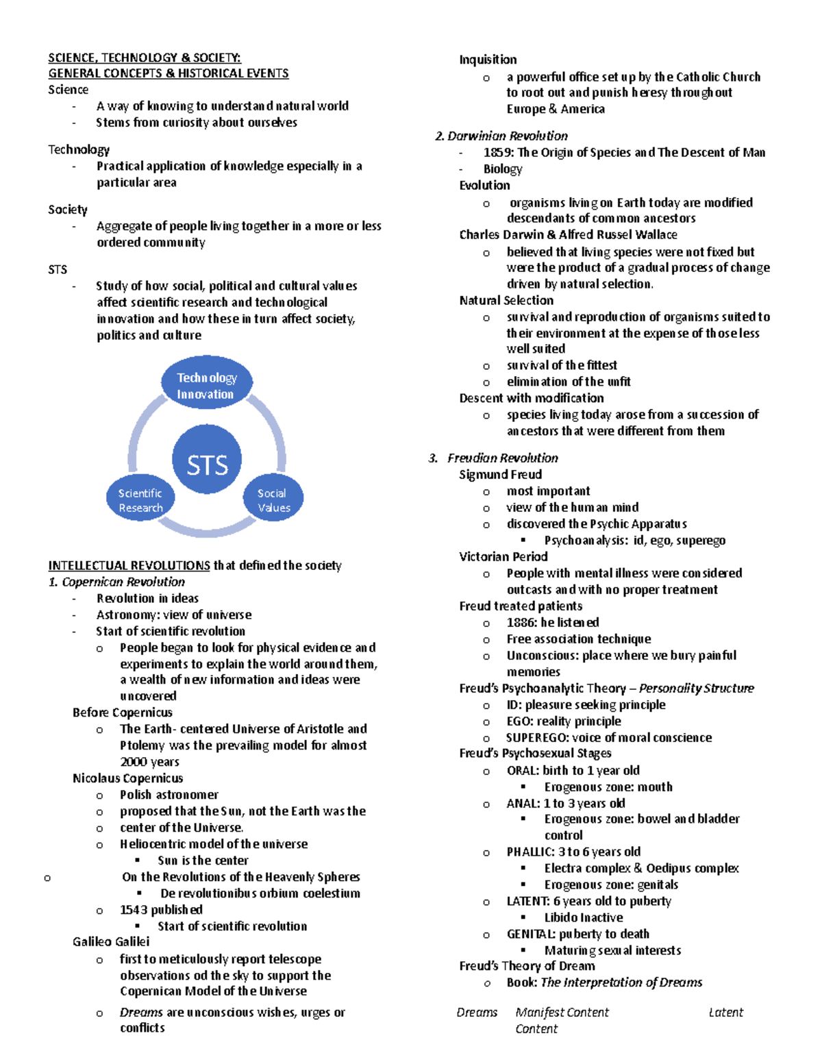 Science Technology and Society - Technology Innovation STS Scientific ...