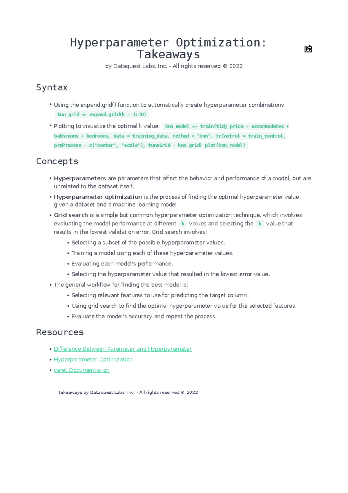 Mission 486 hyperparameter optimization takeaways - Hyperparameter ...