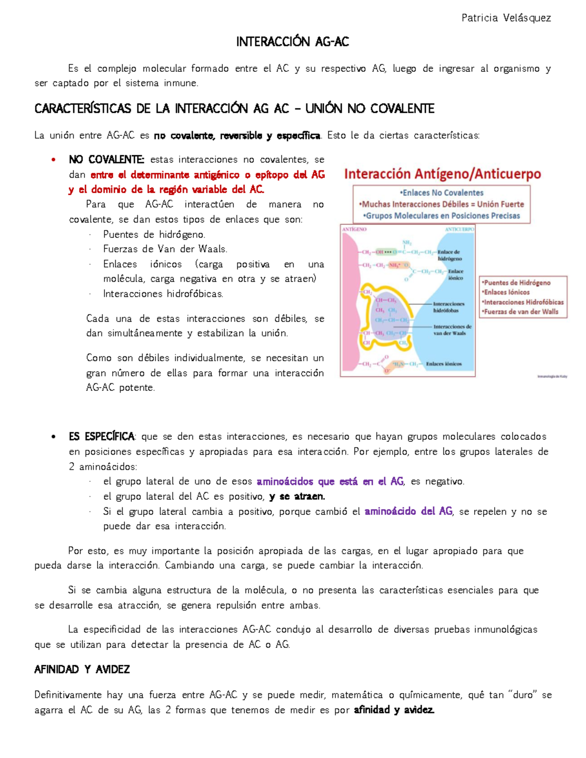 Interacción AG AC - interaccion - Patricia Velásquez INTERACCIÓN AG-AC ...