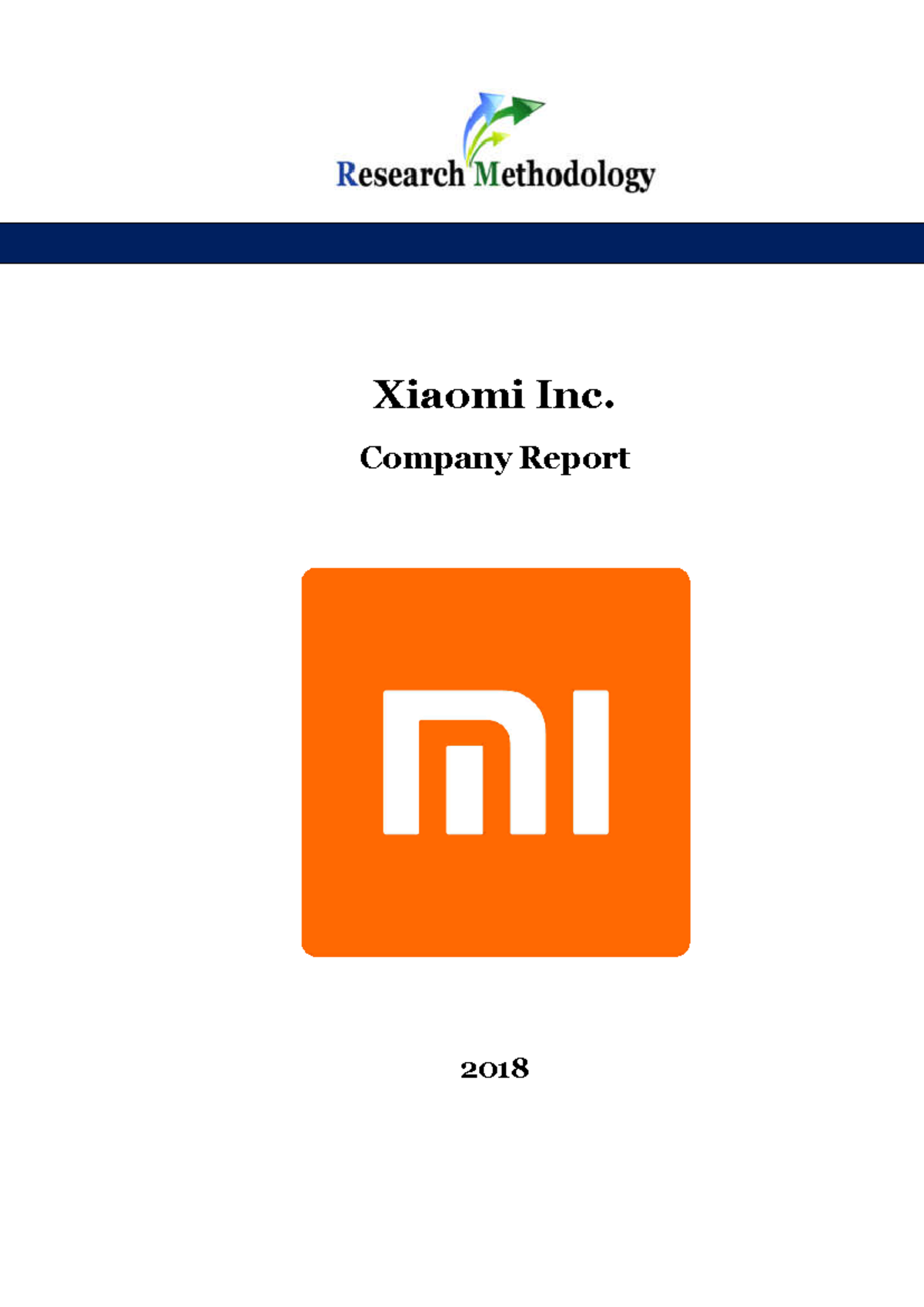 24486 Xiaomi Inc sample file notes for everyone - Xiaomi Inc. Company ...