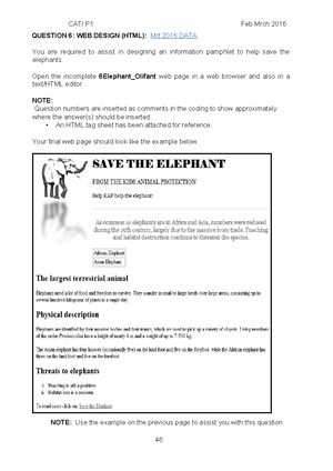 CAT Gr 10 Term 3 Week 2 - framework aligns with business strategy. In ...