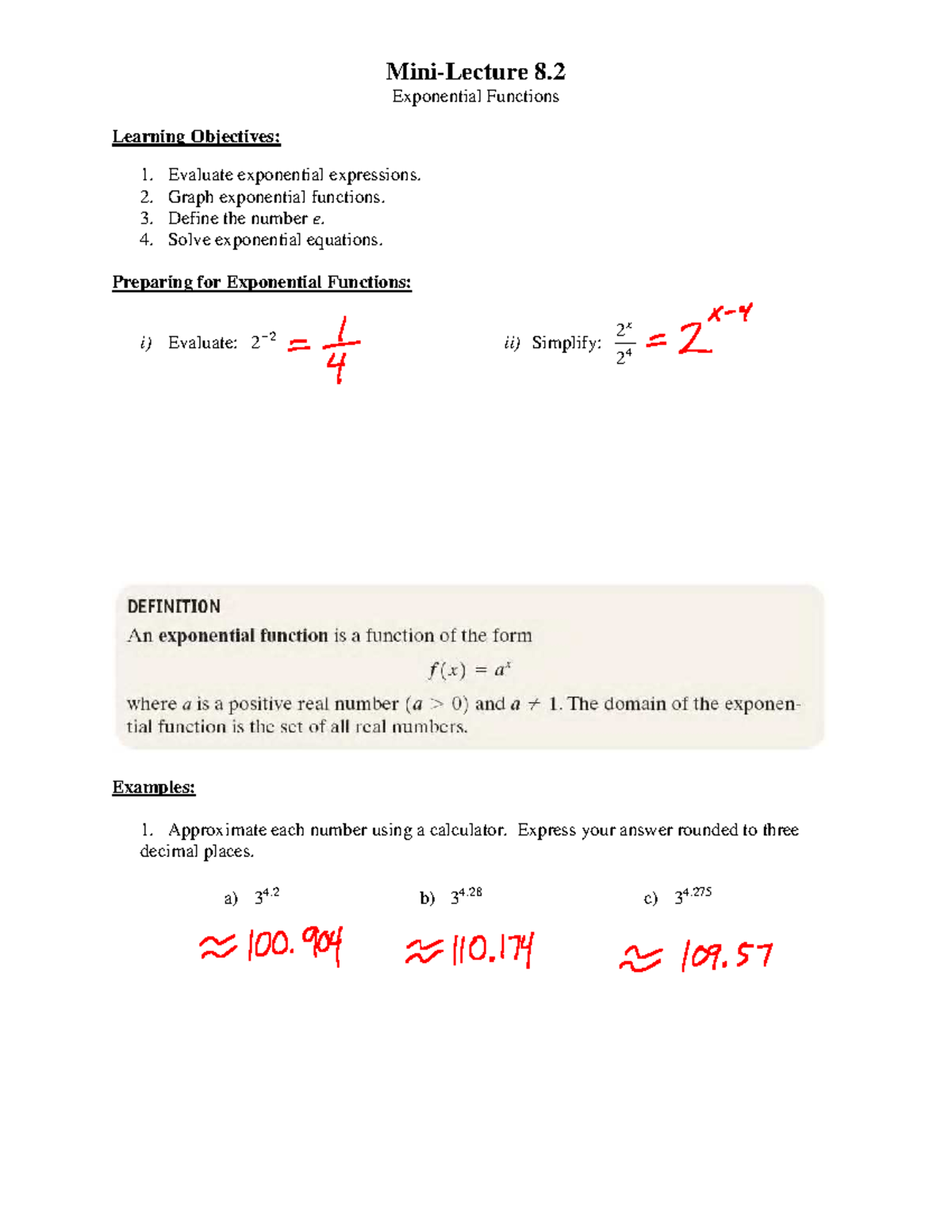 8-2c - will help you in math and help you critically - Mini-Lecture 8 ...