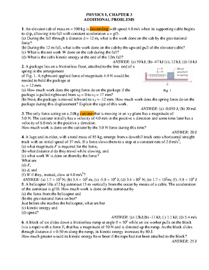 Extra Problem Phys 1Ch5 - PHYSICS 1, CHAPTER 5 ADDITIONAL PROBLEMS 1. A disk, initially rotating ...