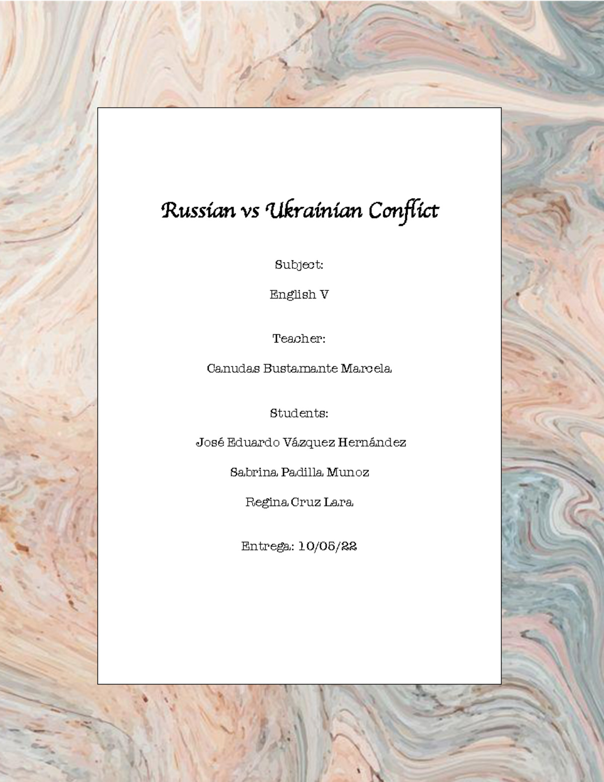 Russian vs Ukrainian Conflict - Russian vs Ukrainian Conflict Subject ...