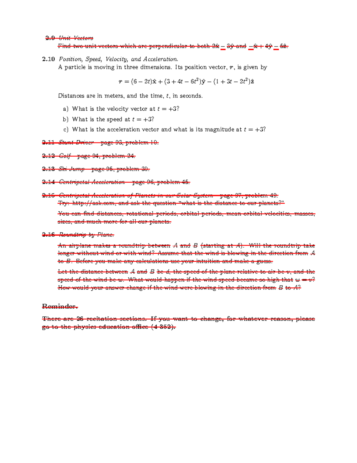 3D Kinematics - General - Studocu