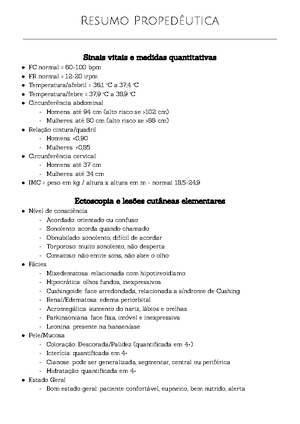 Introdução A Propedêutica - INTRODUÇÃO A PROPEDÊUTICA EXAME DE TÓRAX E ...