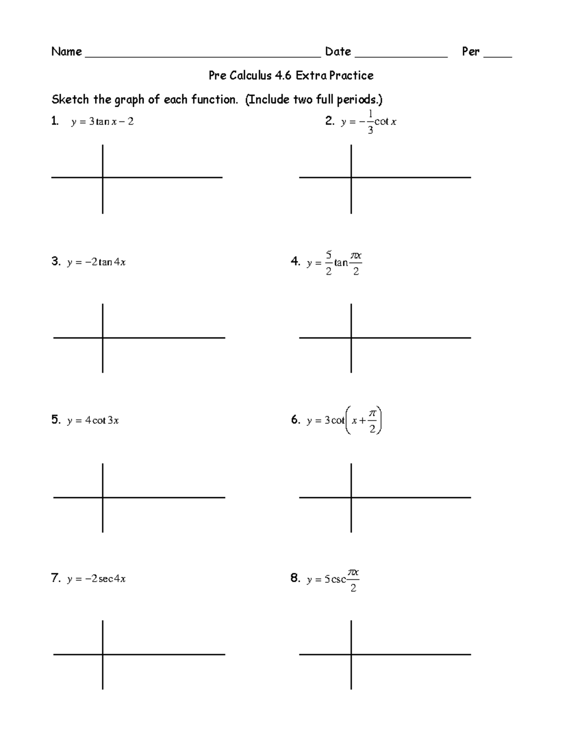 4.6 Extra Practice-1 - ..... - Name ...