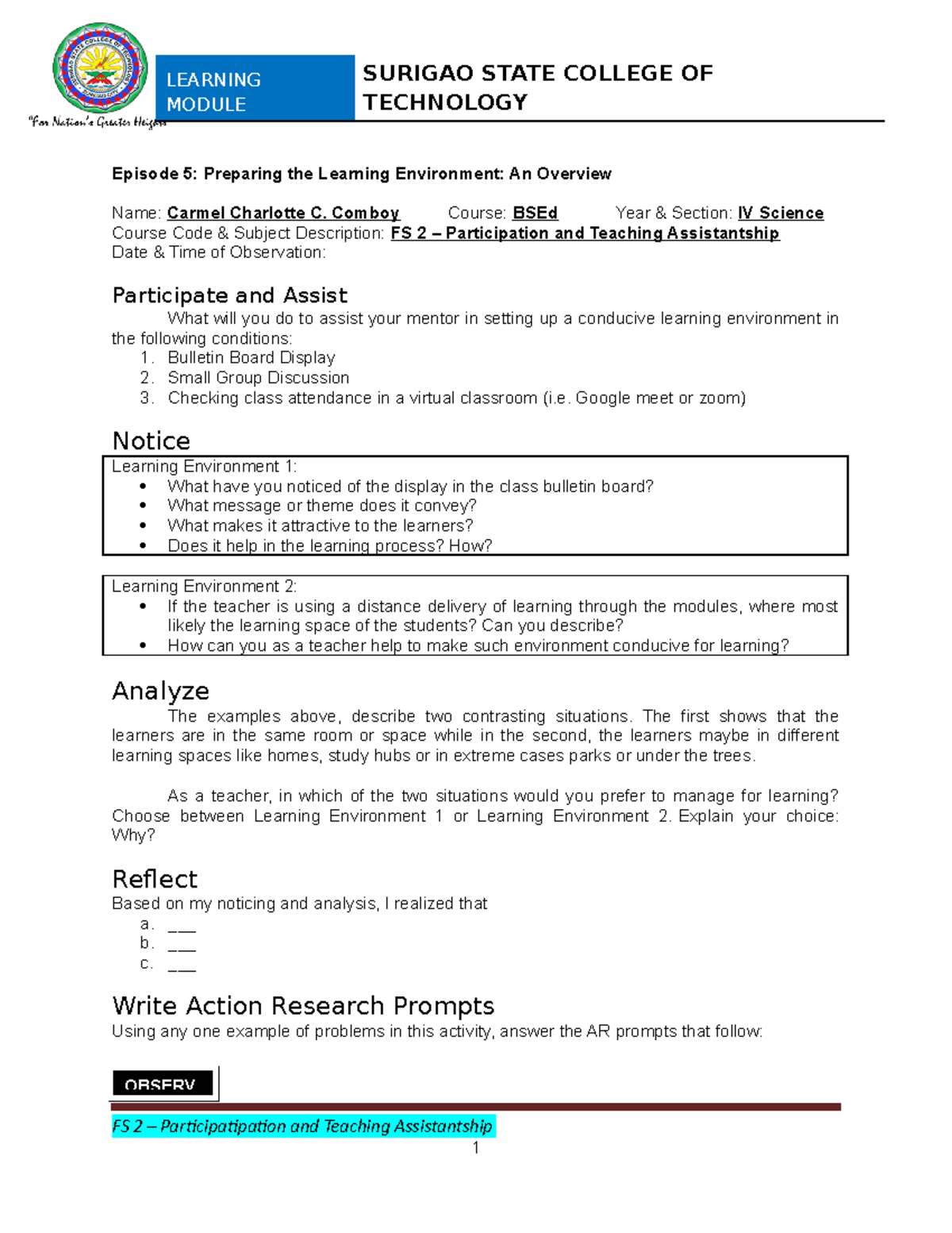 Comboy Carmel Charlotte Cubillan FS2 Ep5&6 - LEARNING MODULE TECHNOLOGY ...